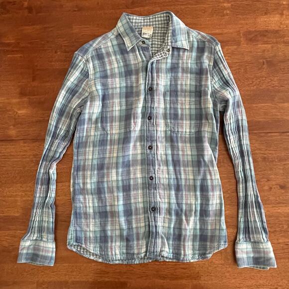Faherty | Shirts | Faherty The Reversible Shirt Long Sleeve Button ...